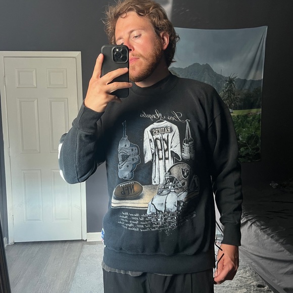 nutmeg mills | Other | Vintage Los Angeles Raiders Nfl Football 9s ...